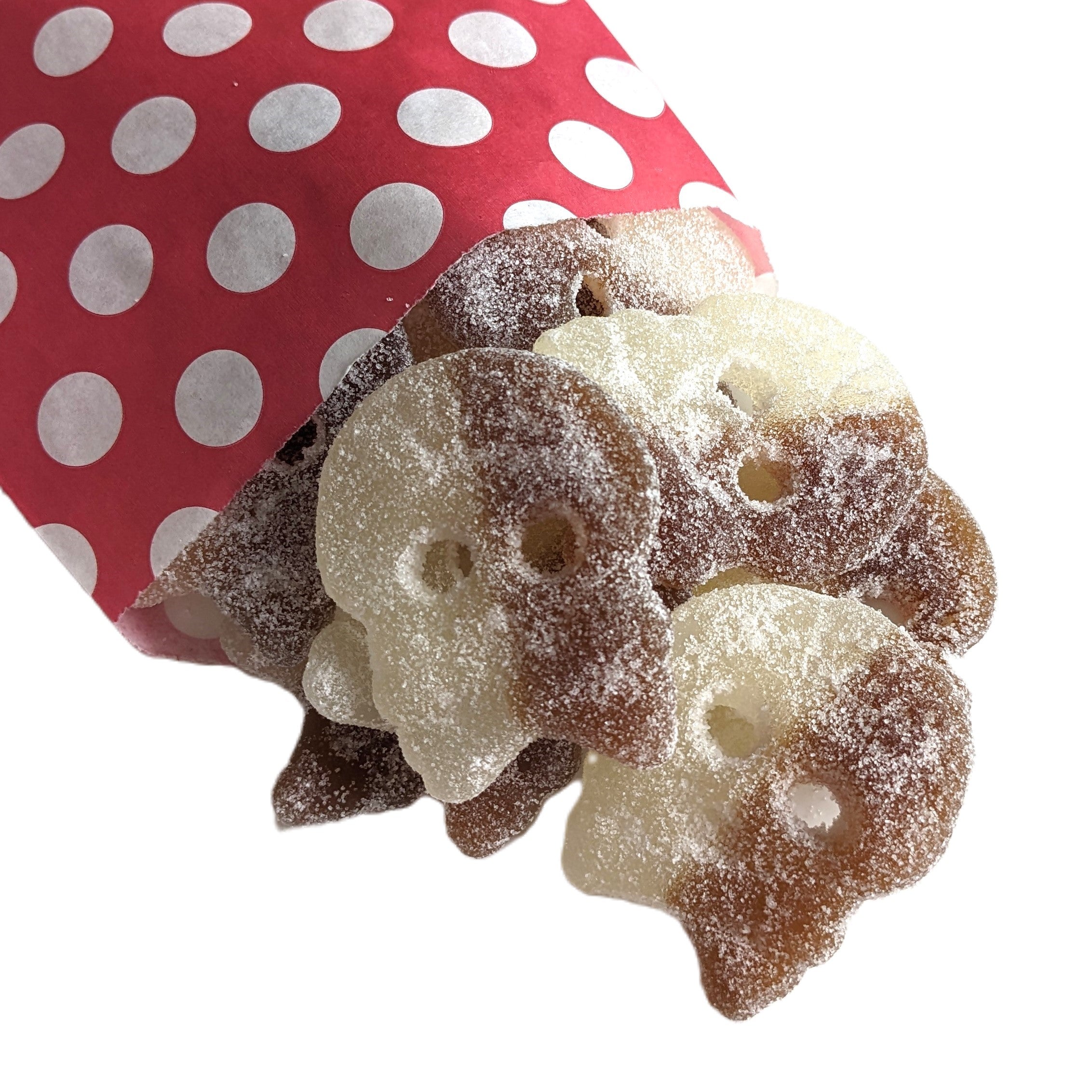 Sour Cola Skulls BUBS - Gelatine Free Fizzy Vegan Vegetarian Sweets ...