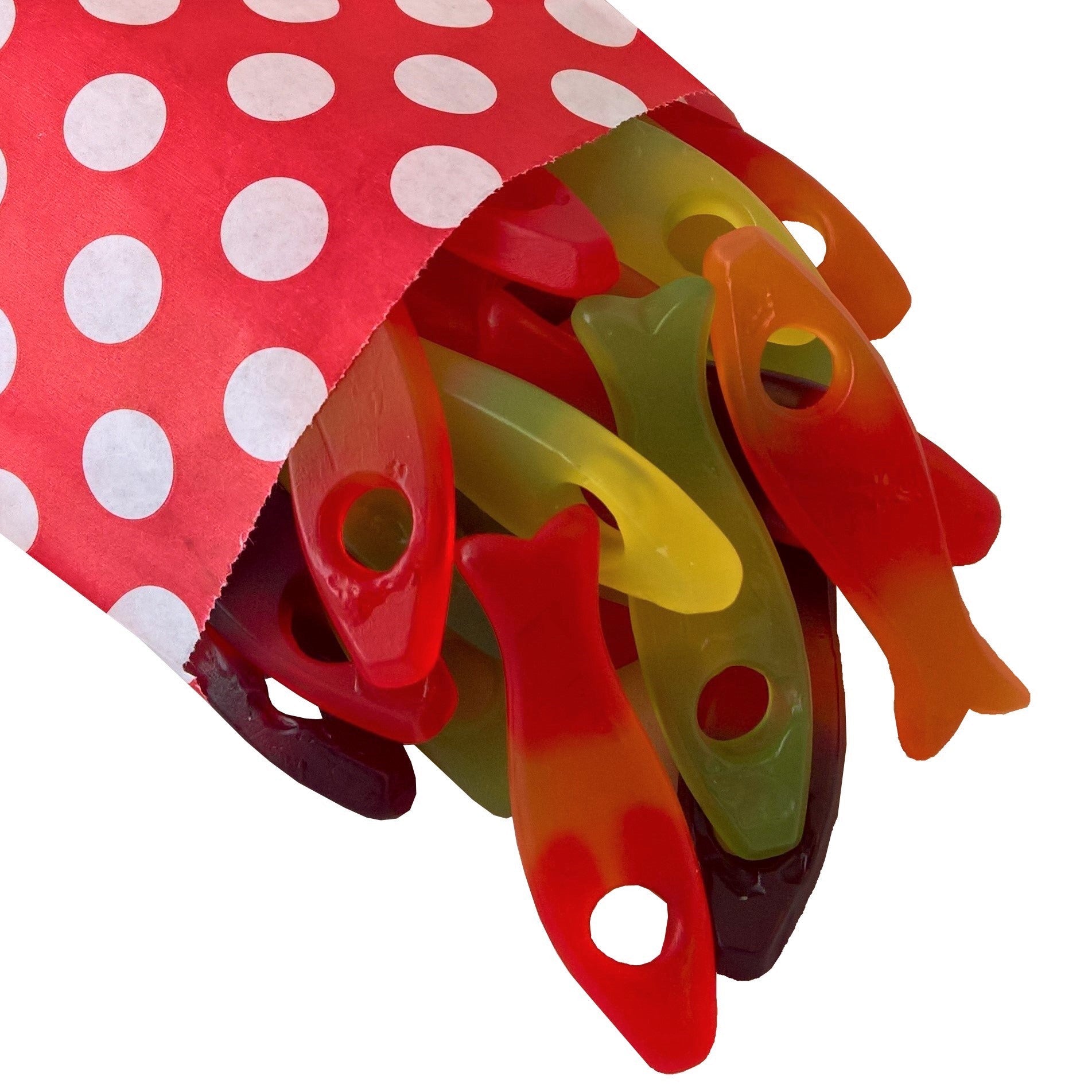 Gummy Fish - Yummy Vegetarian Vegan Gummy and Jelly Sweets – Strawberry ...