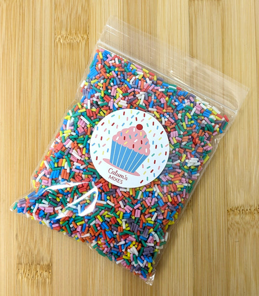 Mixed Sugar Strands Cake Sprinkles - For Rainbow Cakes Cupcakes Donut ...