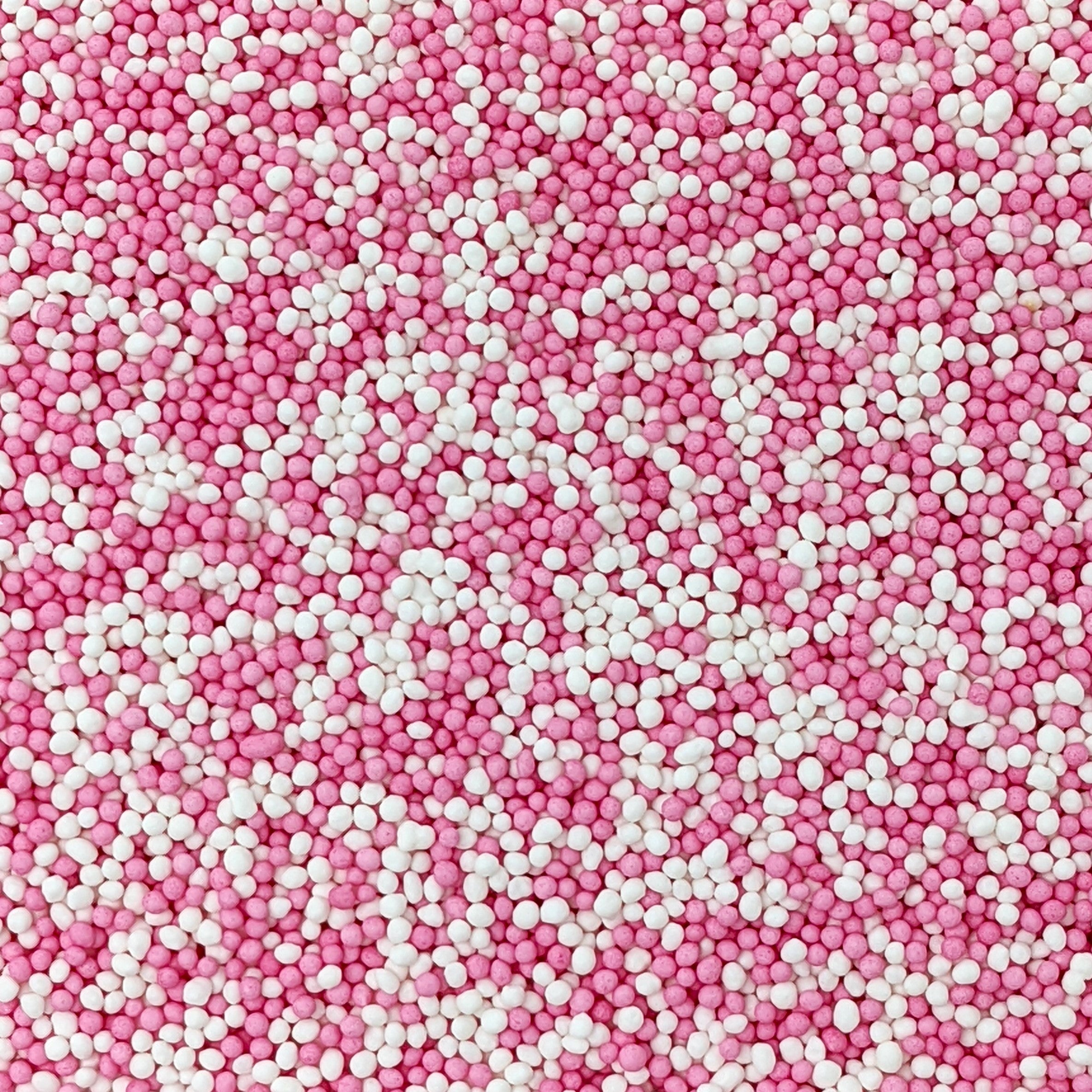 Pink & White 100s & 1000s Cake Sprinkles, Hundreds & Thousands ...