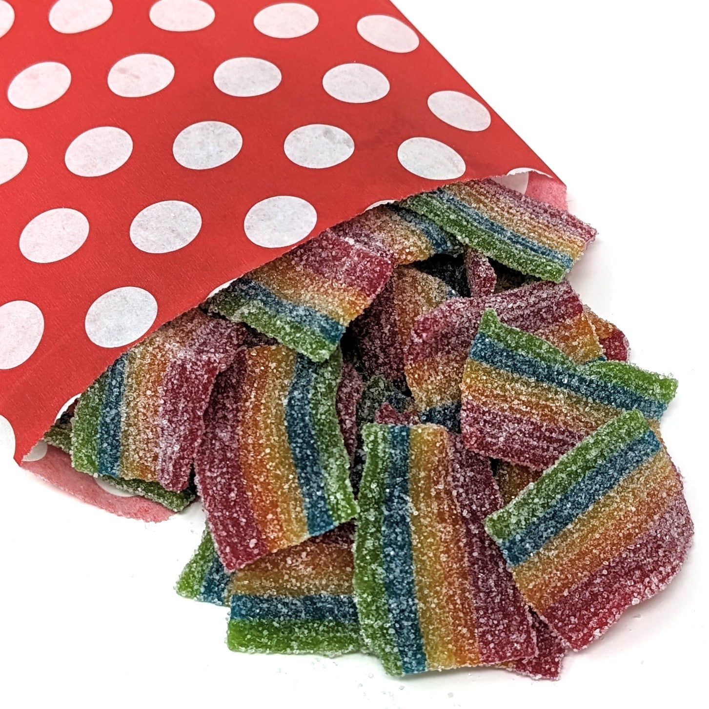Rainbow Bites - Vegetarian and Vegan Fizzy and Sour Sweets – Strawberry ...