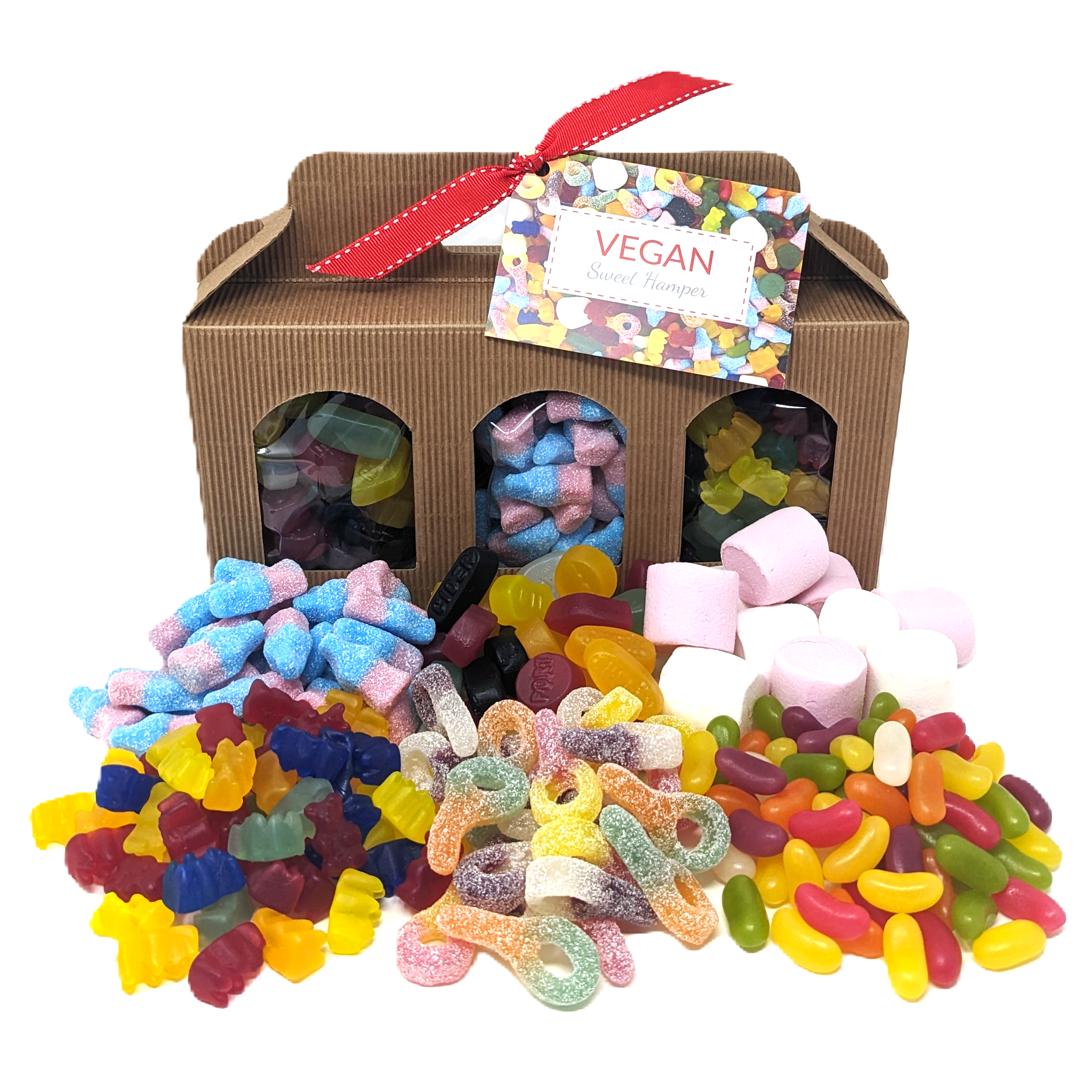Vegan Sweet Hamper Box - Filled With Vegan Sweets - Tasty Gift Idea ...