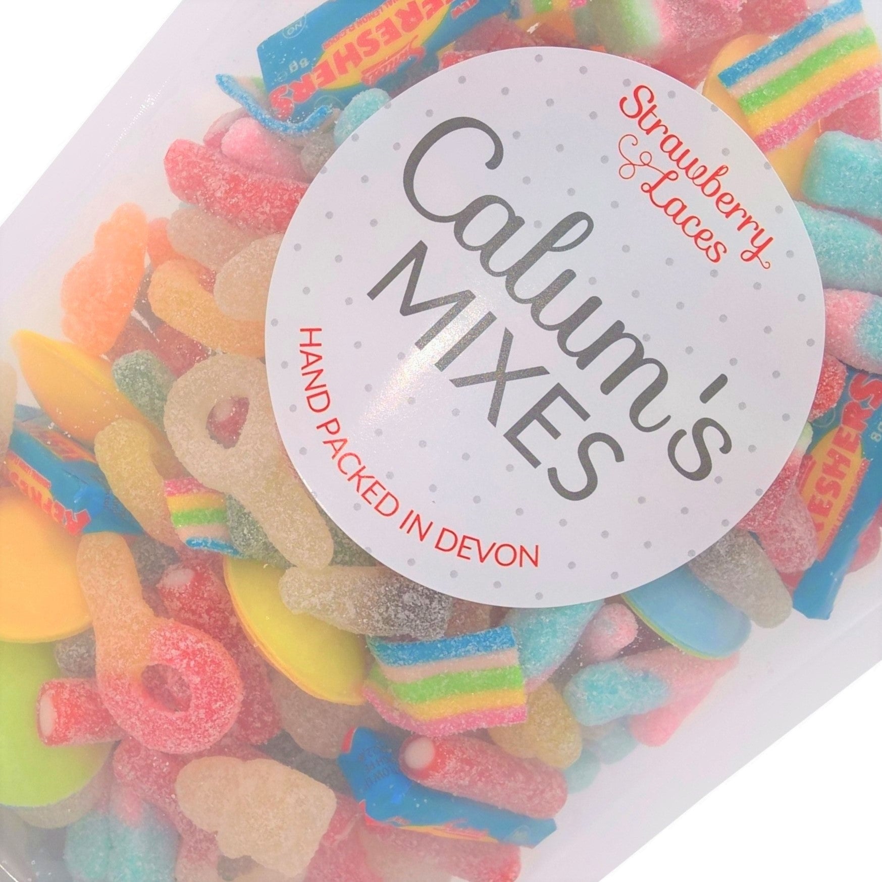 Fizzy Sweet Mix - Mixture of Assorted Fizzy Sour Gummy Sweets ...